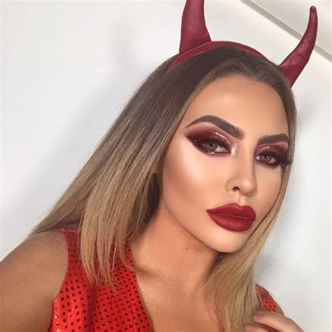 Manipular M Dico Siete Y Media Maquillaje Para Diabla Halloween