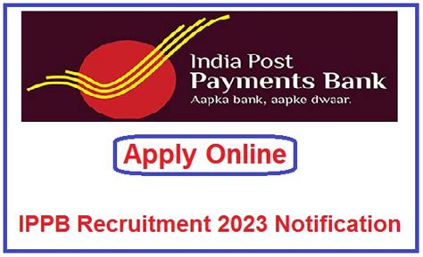 India Post Payment Bank Executive Recruitment Apply Online
