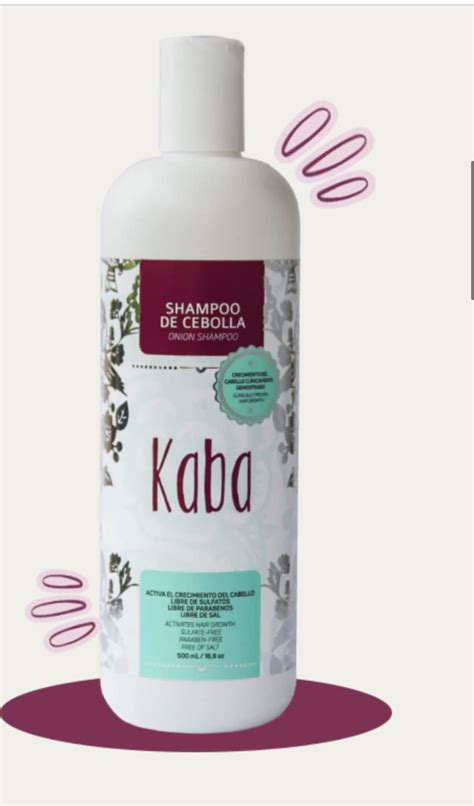 Kaba Kit de Crecimiento Maximo Champú de Cebolla Biomascarilla y Tonico