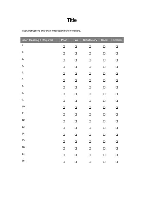30 Free Likert Scale Templates Examples Template Lab
