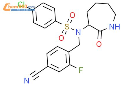 873372 10 2 Benzenesulfonamide 4 Chloro N 4 Cyano 2 Fluorophenyl