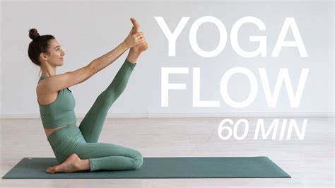 Vinyasa Yoga Flow Zu Krounchasana Kraftvoll Ausgewogene 60 Min