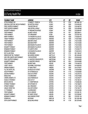 Fillable Online AFTON PHARMACY INC Fax Email Print PdfFiller