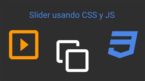 Cómo hacer un slider con css y javascript YouTube