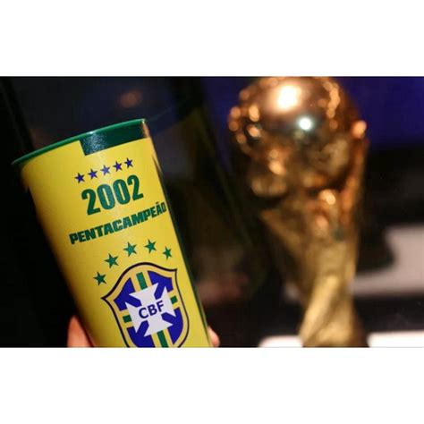 Copo Seleção Brasileira Pentacampeão 2002 770ml Submarino