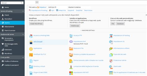 come installare lets encrypt con plesk onyx guide e supporto shellrent