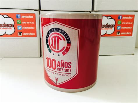 Taza Magica Toluca Fc 170 00 En Mercado Libre