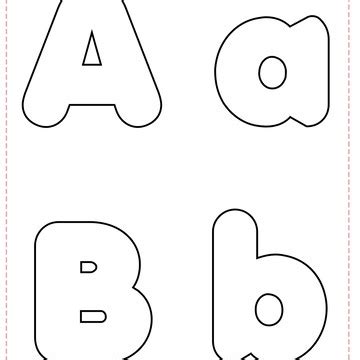 Moldes De Letras Grandes Para Imprimir Off