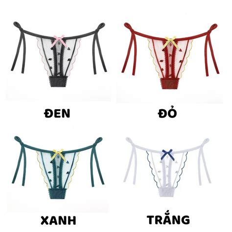 Mua Quần Lọt Khe Nữ FREESHIP Quần Lót Ren Lọt Khe Sexy thiết kế 2