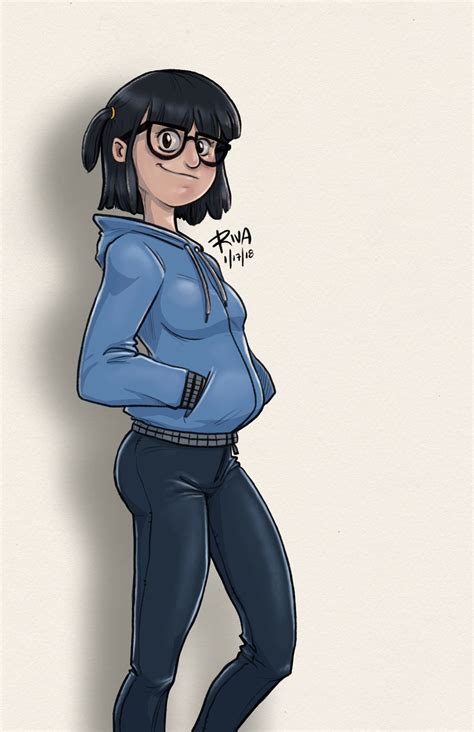 Tina Bobs Burgers Fan Art 1920x2967 Wallpaper