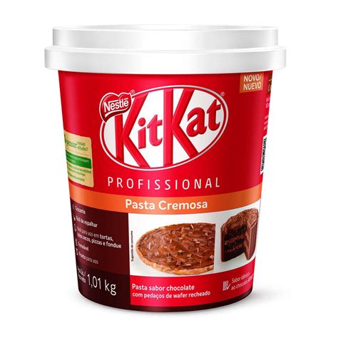 Pasta Para Recheio Cobertura De Chocolate KitKat 1 01 Kg Shopee Brasil
