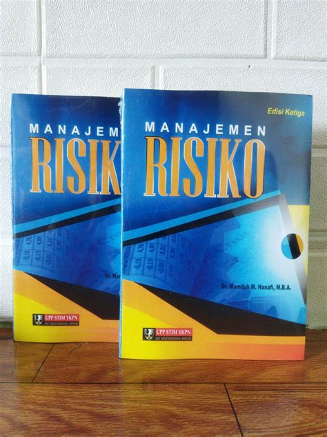 BUKU MANAJEMEN RISIKO EDISI 3 MAMDUH M HANAFI Lazada Indonesia