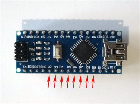 Arduino Nano Matrix Keypad With Visuino