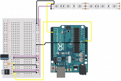 Addressable Rgb Led Strip Ws1812b With Arduino Code