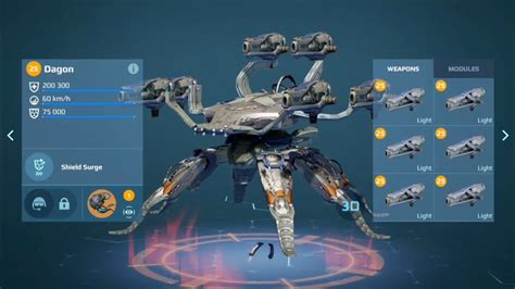 New Dagon Robot Has Weapon Slots New Map Coming Soon War Robots
