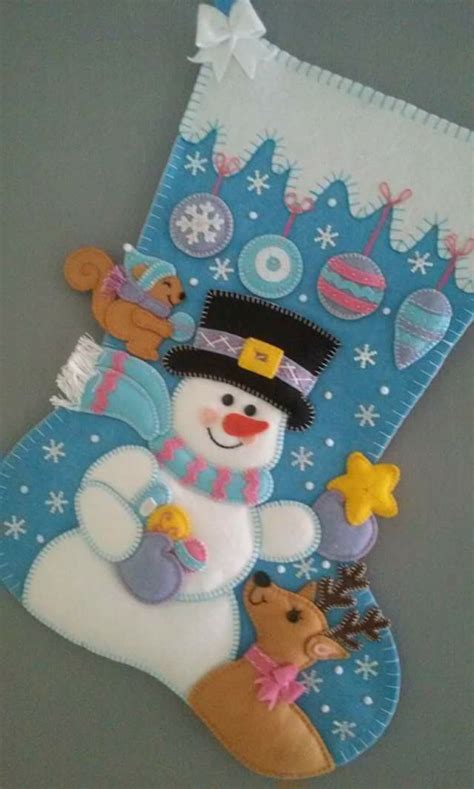 Pin de Rosana en botas navideñas 2 Bota de navidad fieltro Botas de