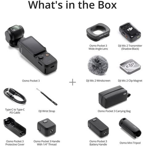 Dji Osmo Pocket Creator Combo Dji Mic