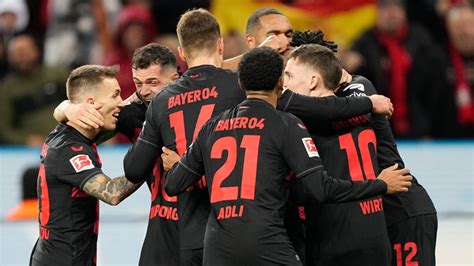 Bundesliga Série record de 33 matchs sans défaite pour le Bayer