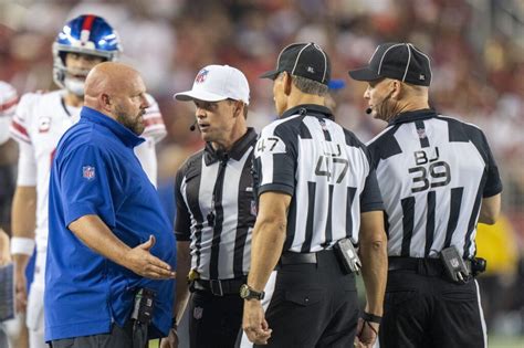 NFL Referee Assignments Week 6 Refs Assigned For Each NFL Game This Week