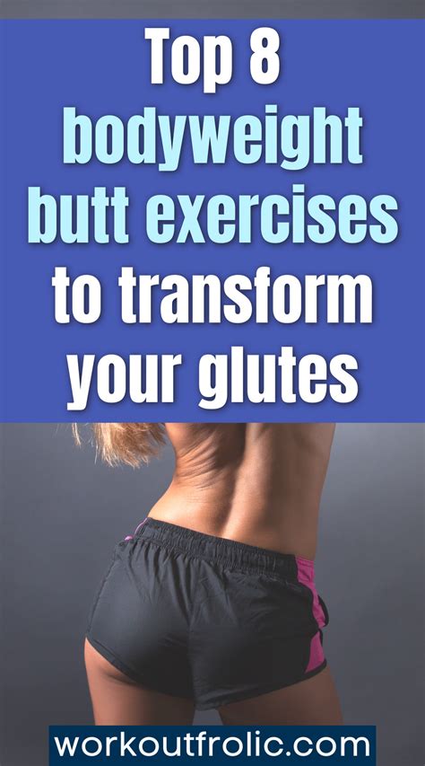 The 8 Best Bodyweight Glute Exercises To Start At Home Artofit