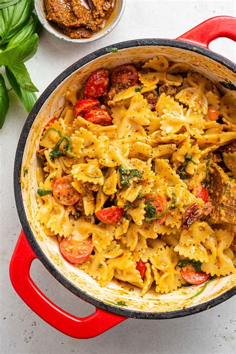 Sun Dried Tomato Pesto Pasta Recipe Cart