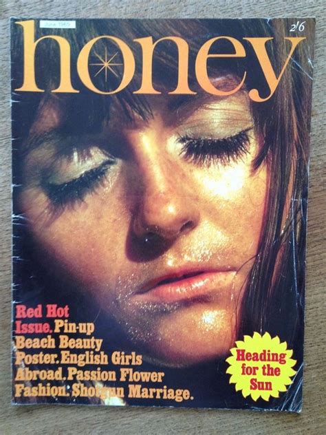 Honey Magazine Uk June 1969 Beauty Posters Vintage Magazines Magazine