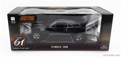 Highway Escala Plymouth Cuda Coupe John Wick