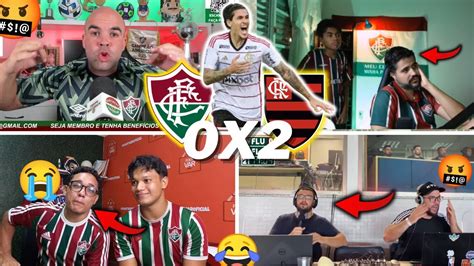 REAÇÕES TRICOLORES REVOLTADOS E TRISTEZA TOTAL FLUMINENSE 0X2 FLAMENGO