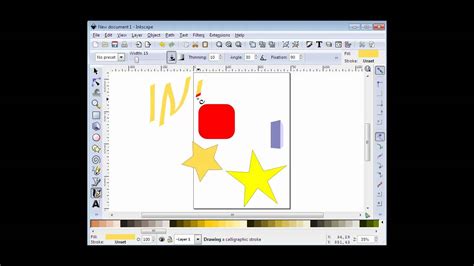 inkscape demonstração mp4 YouTube