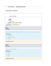 Modalidad de exámenes Semana 3 Revisión del intento pdf Mis cursos
