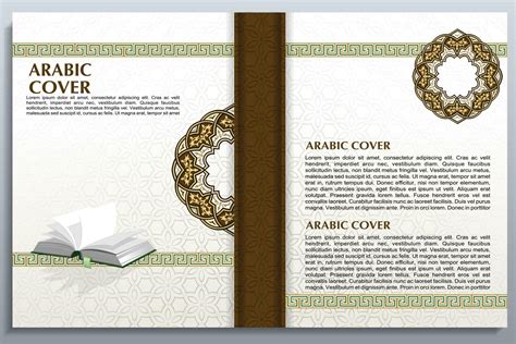 Islamic Book Cover Arabic Book Cover Ready For Print Quran Cover