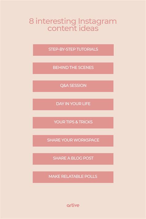 Instagram Content Ideas Social Media Marketing Instagram Social