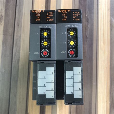 B Mitsubishi Cc Link Master Unit Qj Bt Cc Link
