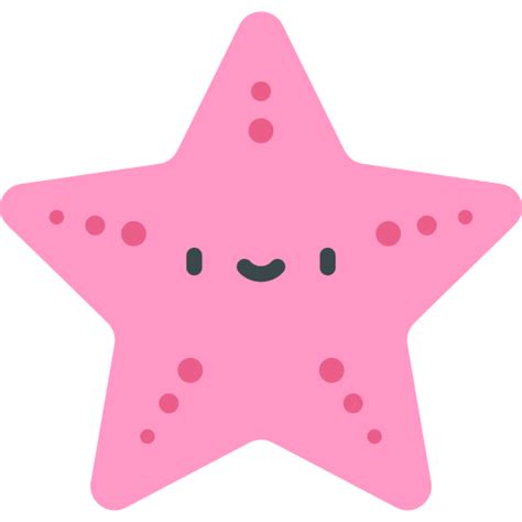 Estrela do mar ícones de animais grátis