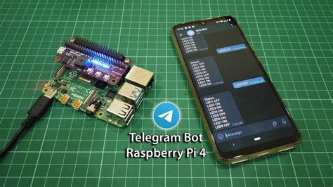 telegram bot on raspberry pi os using raspberry pi 4 model b