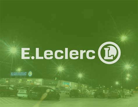E Leclerc Parking Lot LEDOLUX POLAND