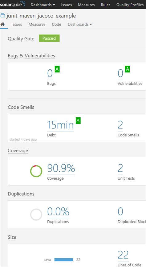 junit 5 with jacoco and sonarqube in maven builds sonar analysis report howtoprogram