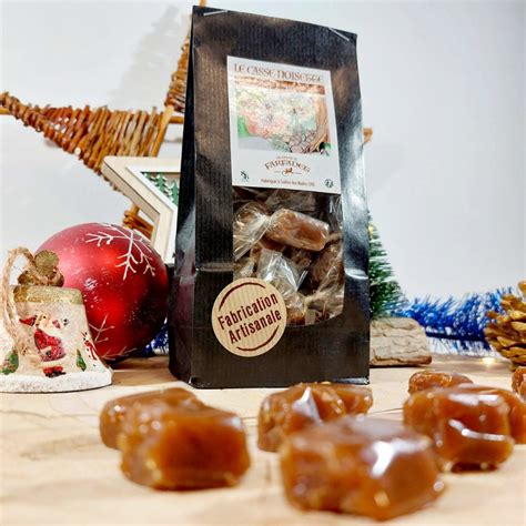 Caramels au beurre salé noisettes 150 g Caramels mous du Jura
