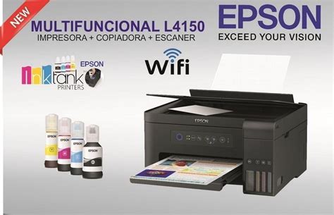 C11cg25301 Multifuncional Epson L4150 Ecotank Usb Wifi 4 750 00