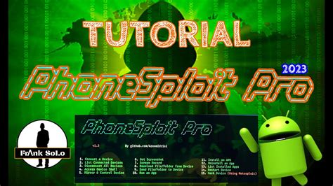 Tutorial Phonesploit Pro Youtube