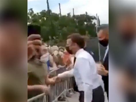 Emmanuel Macron Gifl Dans La Dr Me Pluie De Condamnations Des Lus