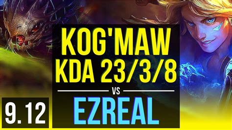 Kog Maw Lulu Vs Ezreal Karma Adc Kda Legendary Korea