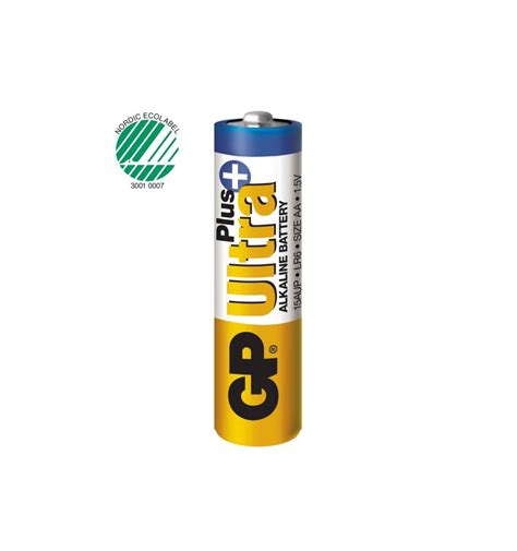 Confezione 10 Batterie GP Ultra Plus Alcaline Stilo AA 15AUP LR6 IC