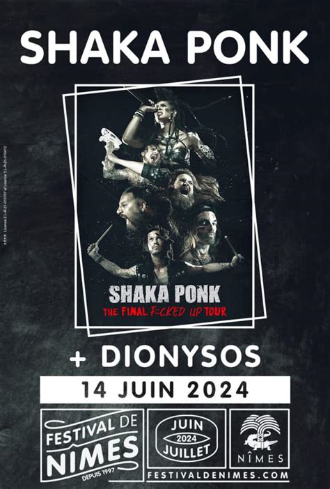 Event Shaka Ponk Line Up