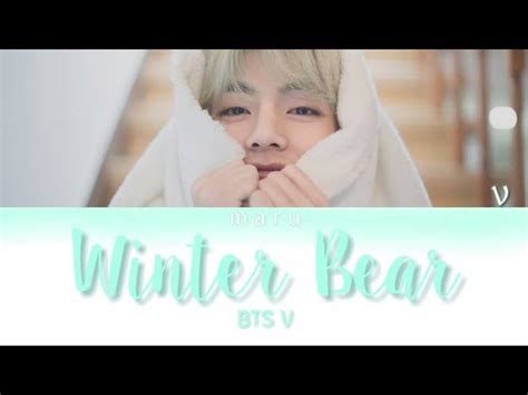 BTS V Winter Bear Color Coded Lyrics Rus YouTube
