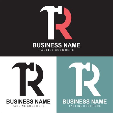 Premium Vector Vector Letter Tr Or Rt Creative Abstract Logo