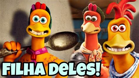 FUGA DAS GALINHAS 2 NA NETFLIX Cadê o Rocky Filha da Ginger Molly