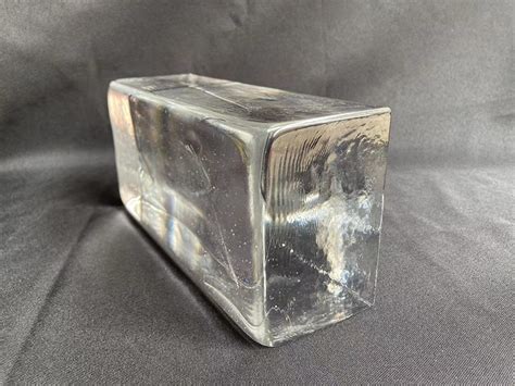 European Quality Safety Large Casting Glass Bricks With Natural And