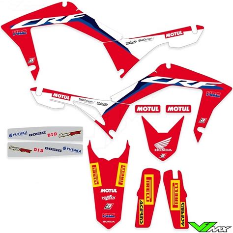 Blackbird Team HRC 20 21 Replica Graphic Kit Honda CRF250R CRF450R