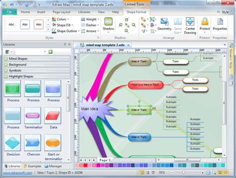 Example Of A Brainstorming Diagram Software Edraw Mind Map Figure